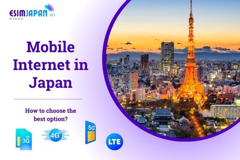 Mobile Internet in Japan 2025: How to Choose the Option?